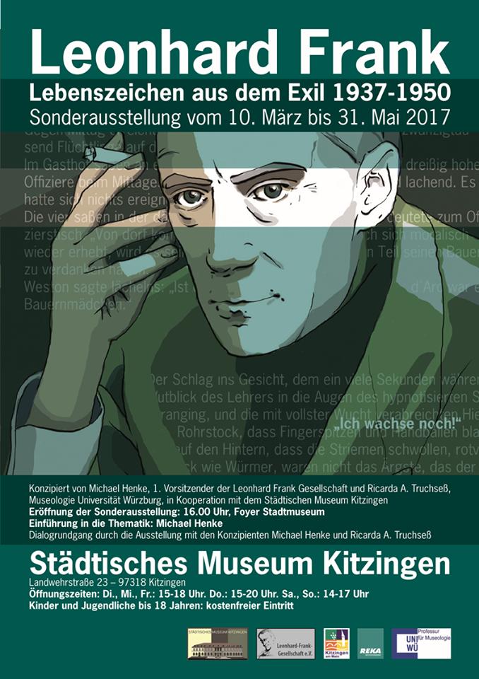 Aussstellungseröffnung: Leonhard Frank – Lebenszeichen aus dem Exil ...